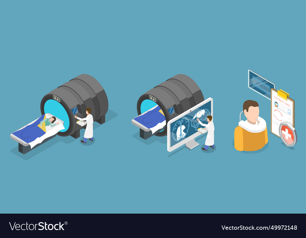 3d isometric flat of Royalty Free Vector Image