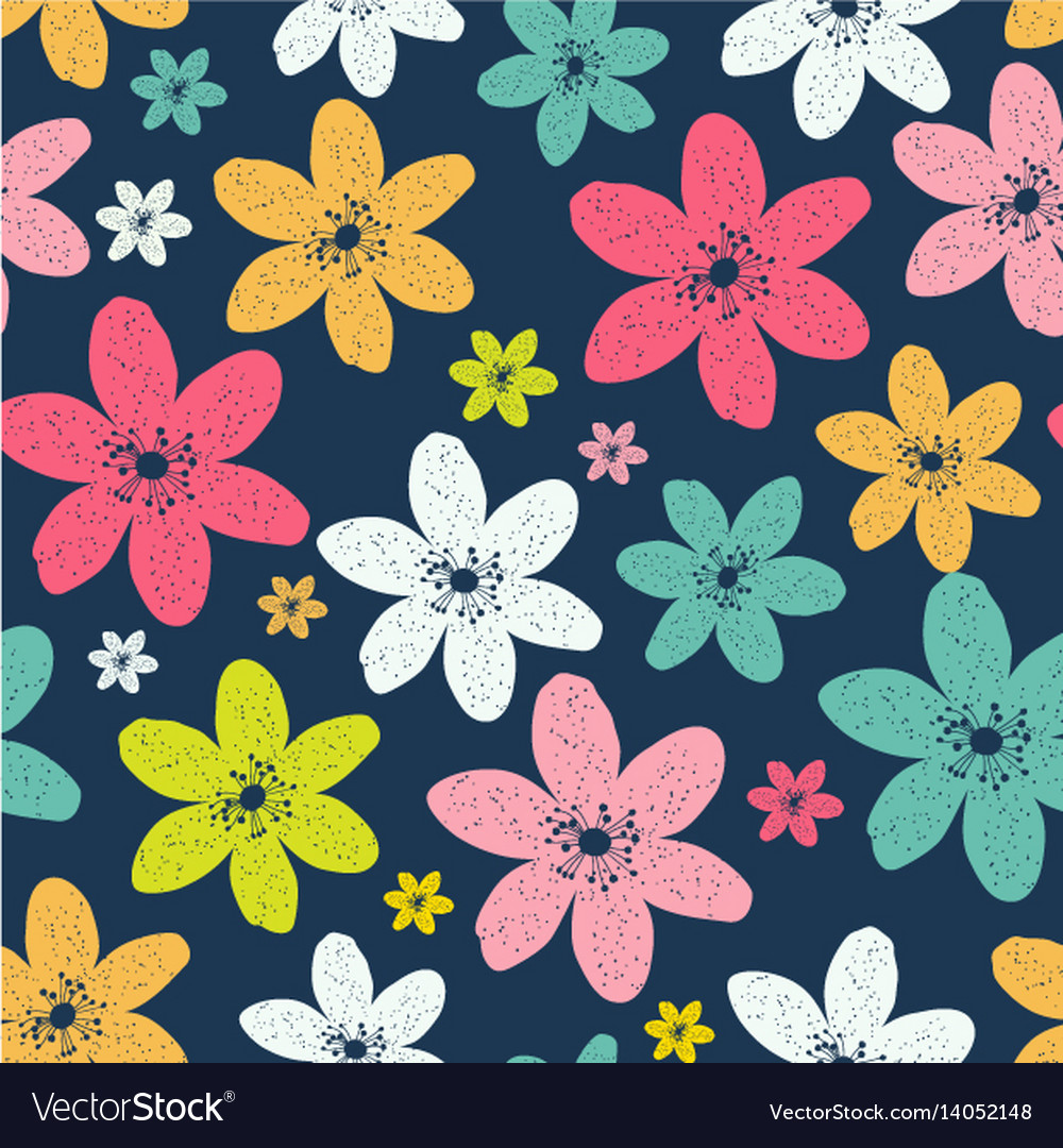 Abstract natural seamless pattern background with Vector Image