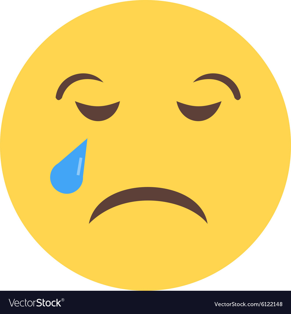 Crying Royalty Free Vector Image - VectorStock