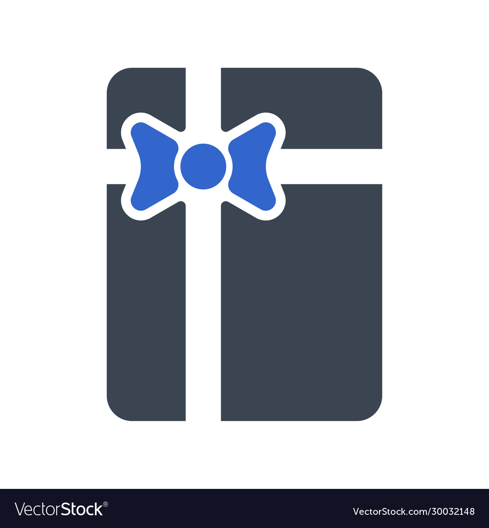 Gift box icon image Royalty Free Vector Image - VectorStock