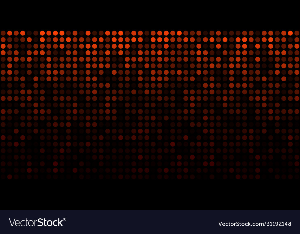 Gradient orange technology horizontal background Vector Image