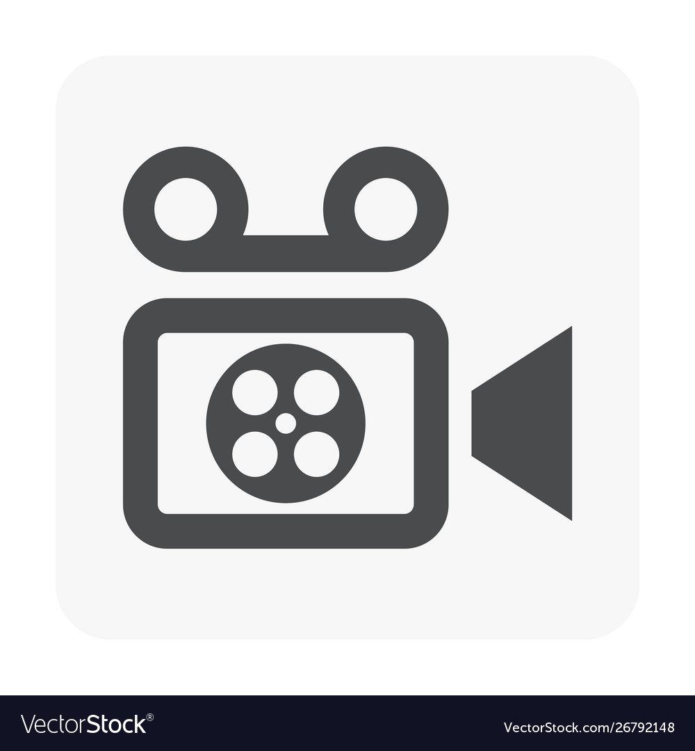 Vdo camera icon Royalty Free Vector Image - VectorStock
