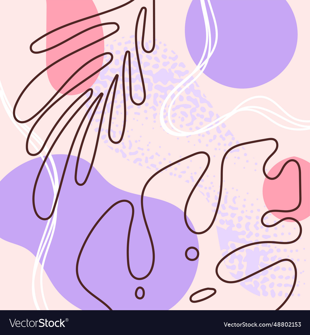 Abstract hand drawn background Royalty Free Vector Image