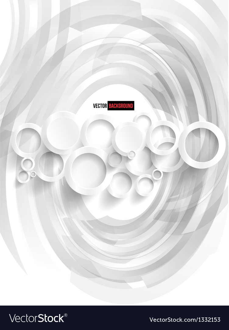 Abstract web design bubble Royalty Free Vector Image