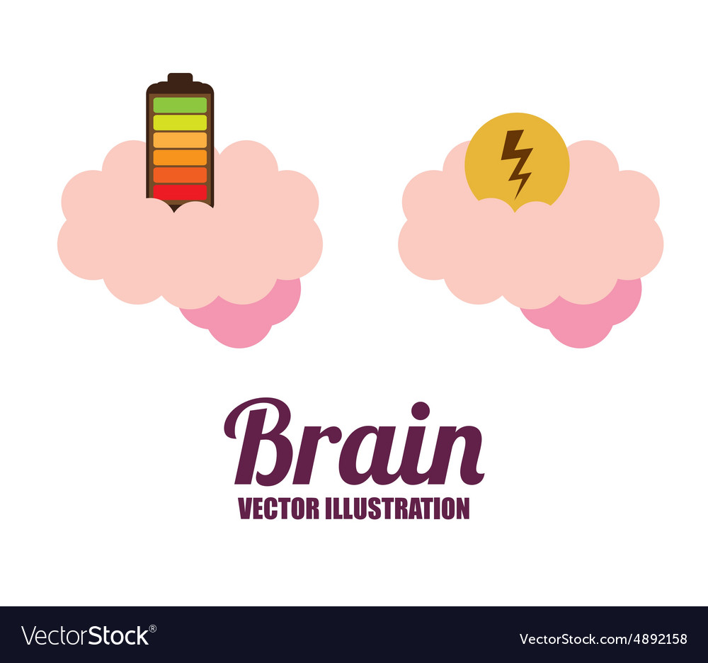 Brain design Royalty Free Vector Image - VectorStock