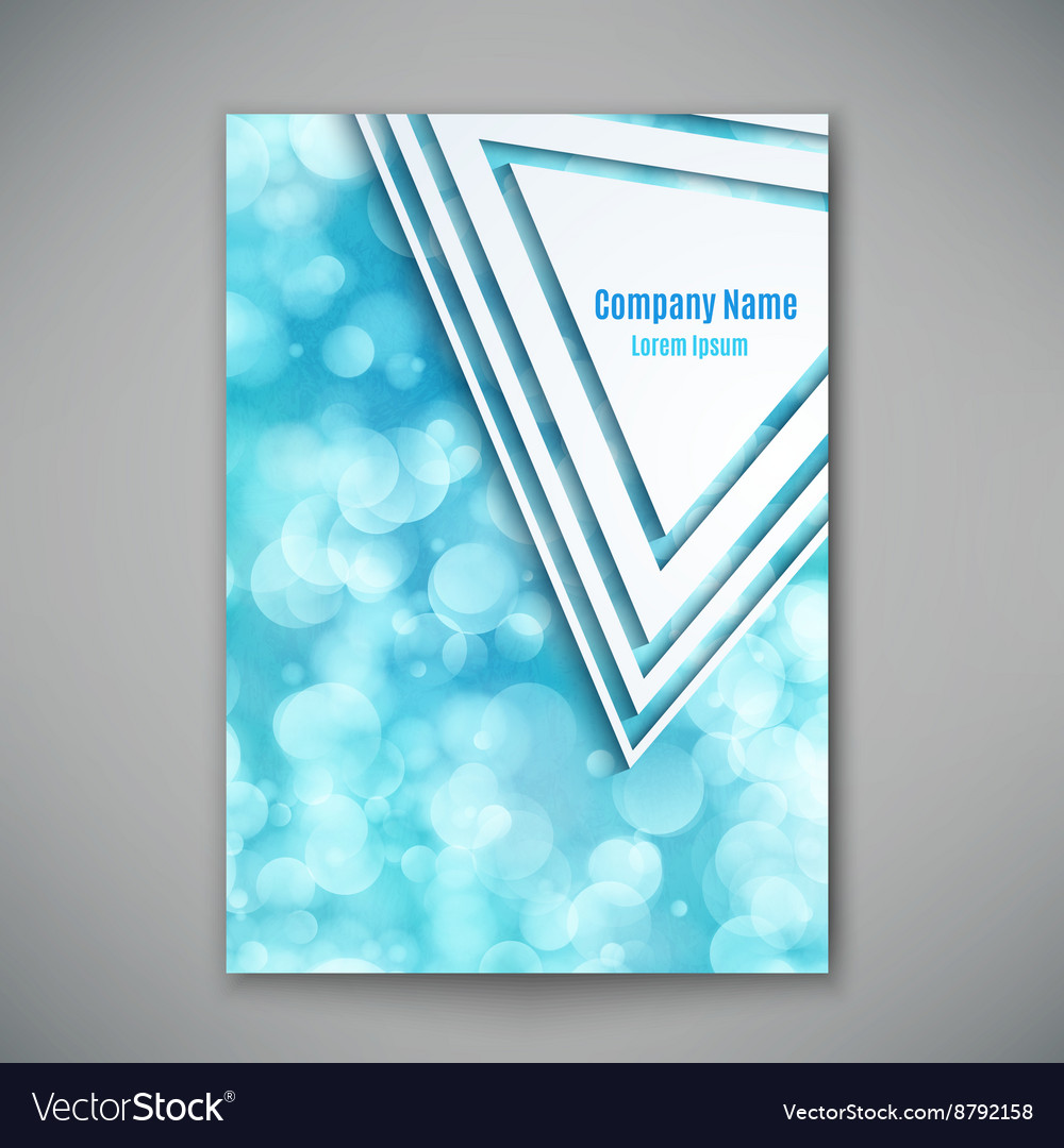 Bright banner template Royalty Free Vector Image