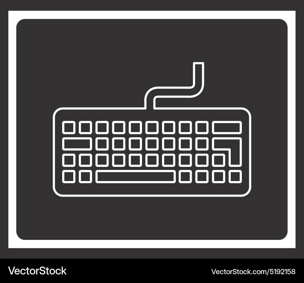 Computer icon Royalty Free Vector Image - VectorStock