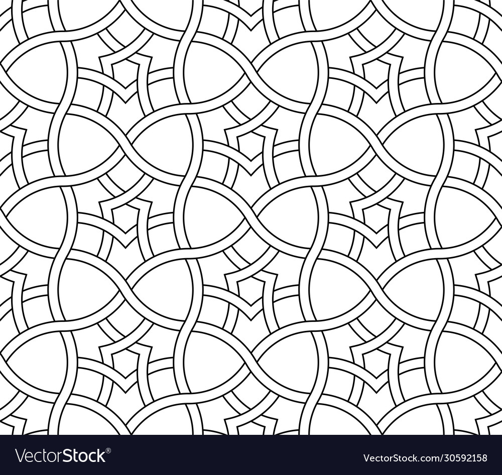 Islamic seamless Royalty Free Vector Image - VectorStock