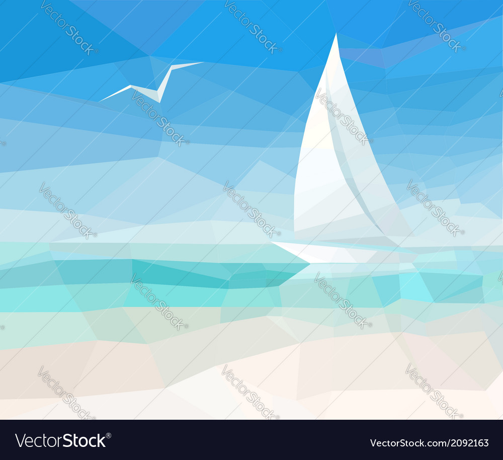 Marine background Royalty Free Vector Image - VectorStock