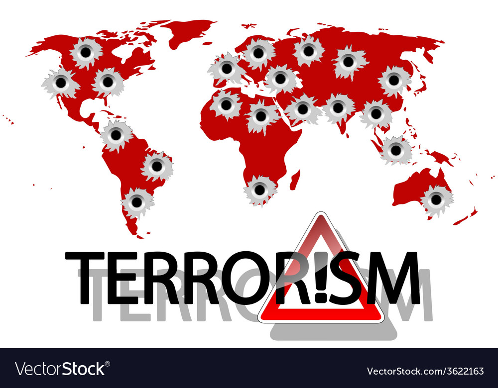 Terrorism Royalty Free Vector Image - VectorStock