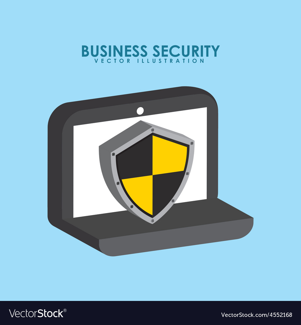 Business security Royalty Free Vector Image - VectorStock