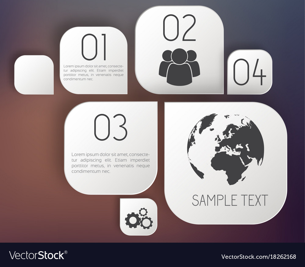 Digital web design concept Royalty Free Vector Image