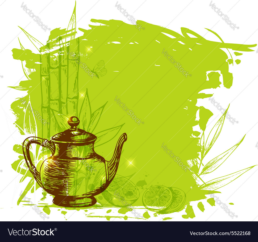 Tea Vector Wallpaper