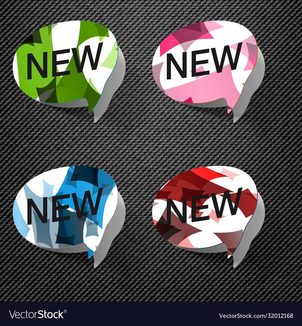 Sign new Royalty Free Vector Image - VectorStock