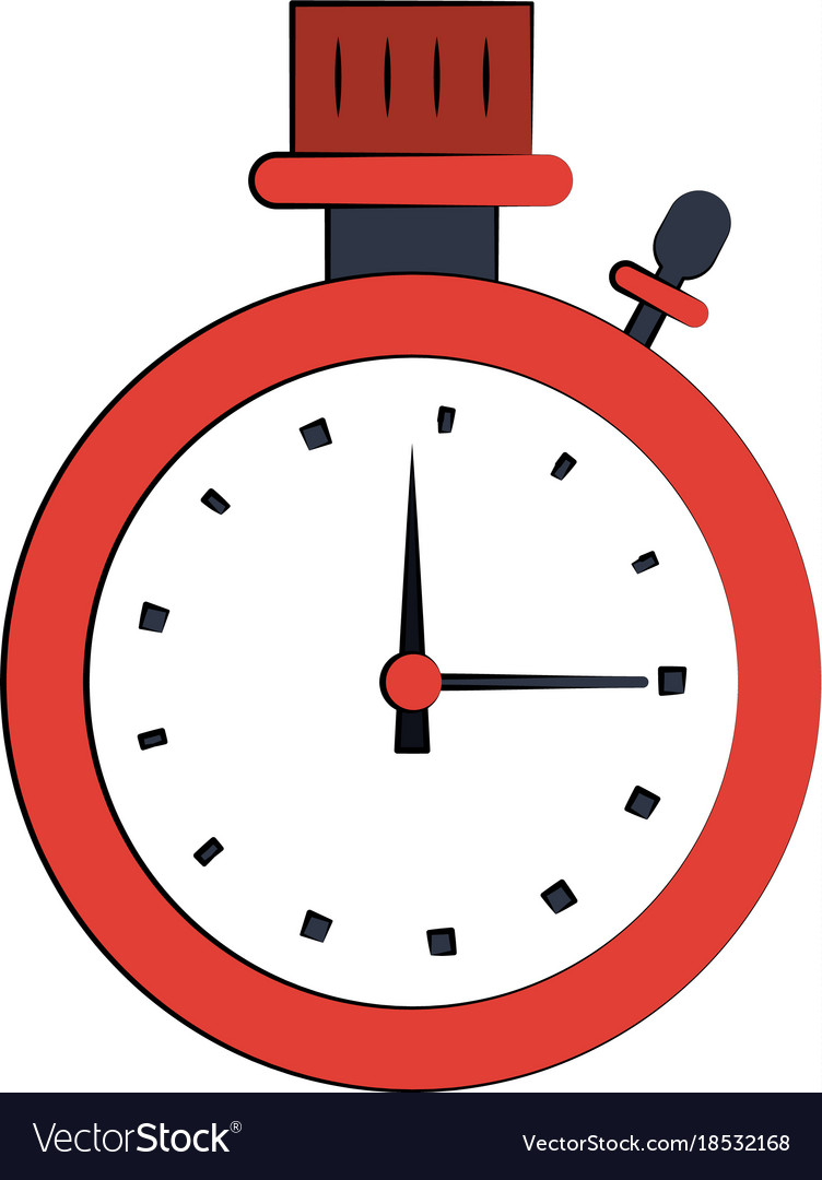 Sport timer clock Royalty Free Vector Image - VectorStock