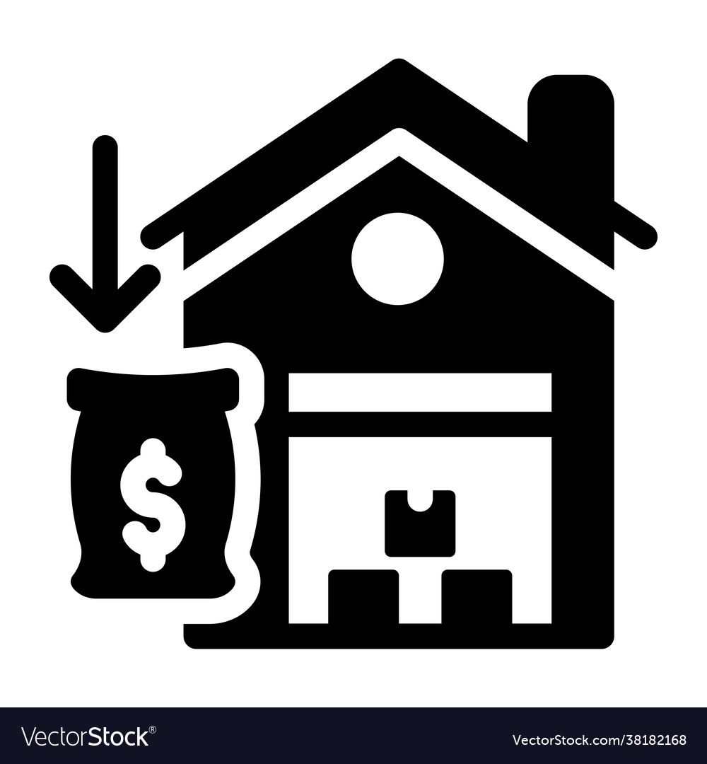 Storage home Royalty Free Vector Image - VectorStock