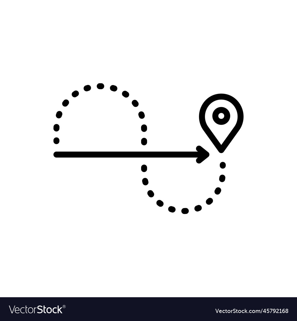 Straight Royalty Free Vector Image - VectorStock