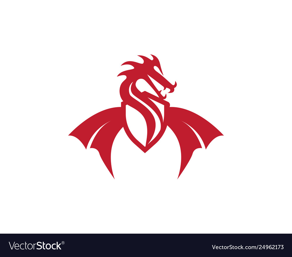 Dragon icon Royalty Free Vector Image - VectorStock