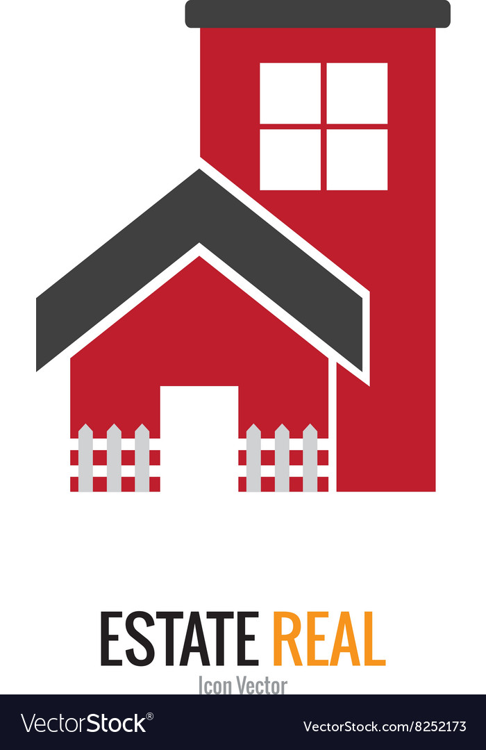 Estate real Royalty Free Vector Image - VectorStock