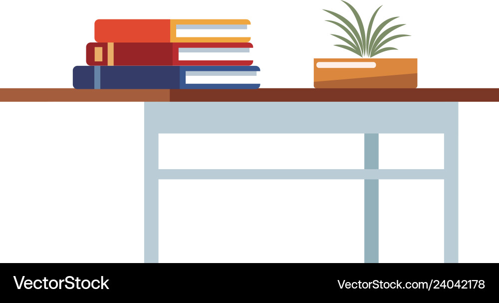 Modern furniture cartoon Royalty Free Vector Image