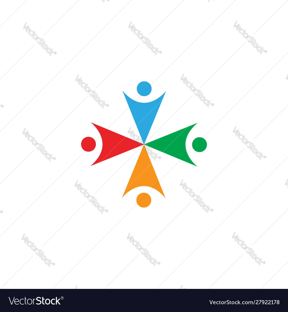 Unity logo design Royalty Free Vector Image - VectorStock