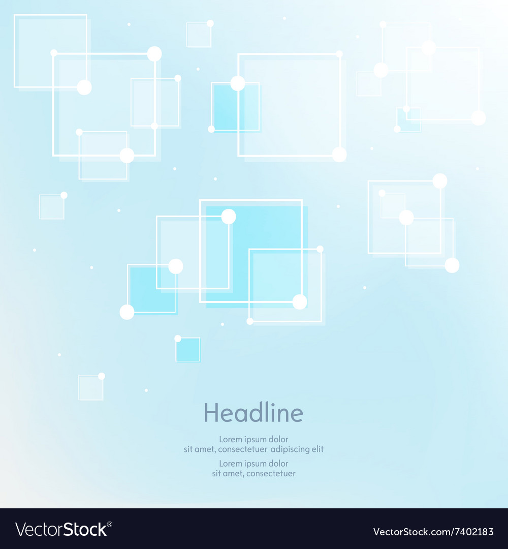 Abstract squares background Royalty Free Vector Image