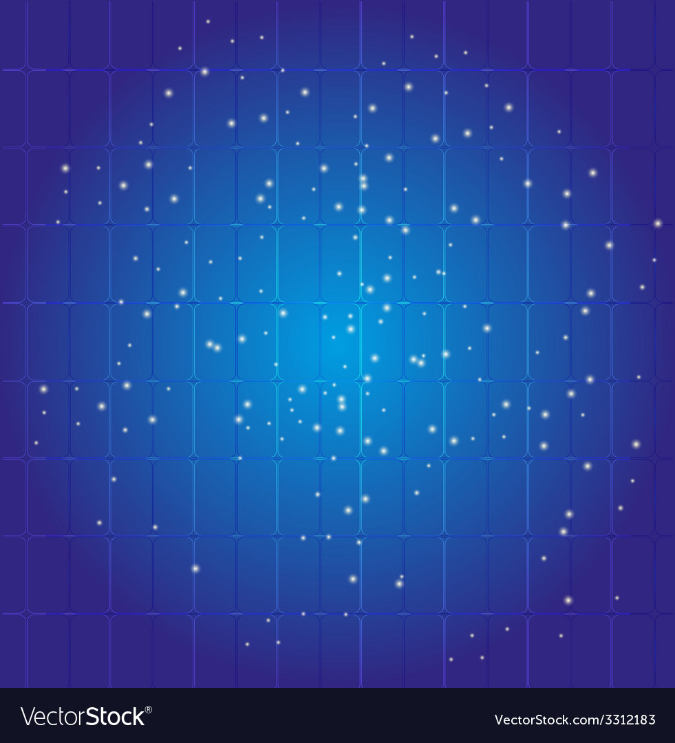 Blue dots grid background Royalty Free Vector Image