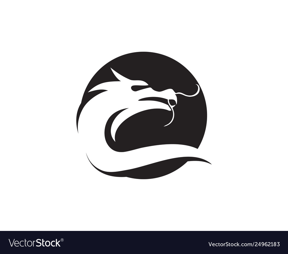 Dragon icon Royalty Free Vector Image - VectorStock