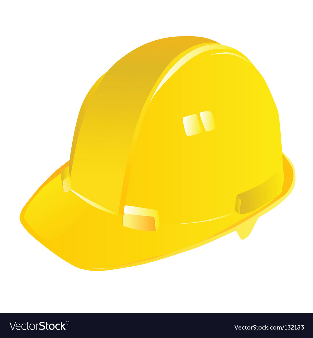 Hard hat Royalty Free Vector Image - VectorStock