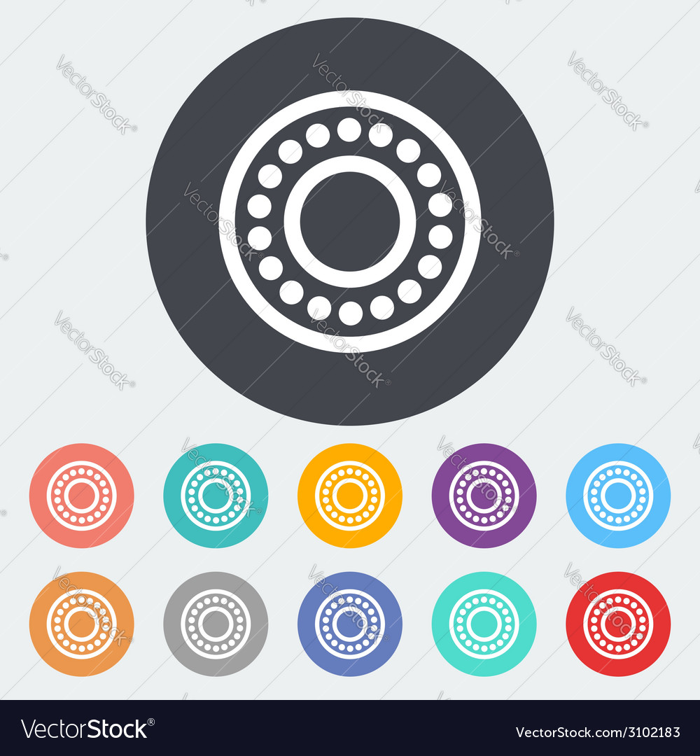 Icon bearing Royalty Free Vector Image - VectorStock