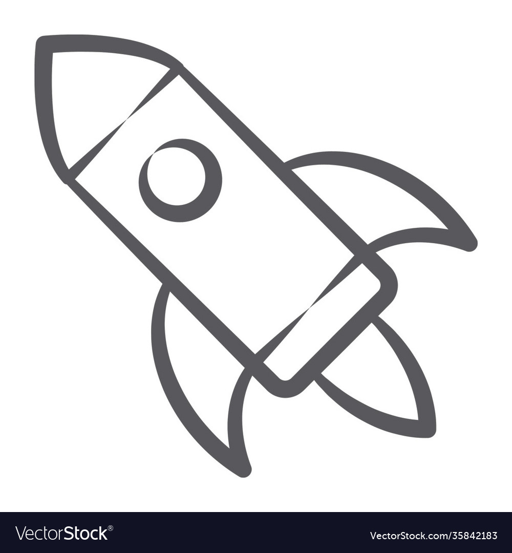 Rocket Royalty Free Vector Image - VectorStock