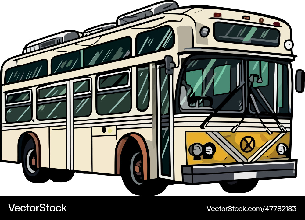 Tour bus Royalty Free Vector Image - VectorStock