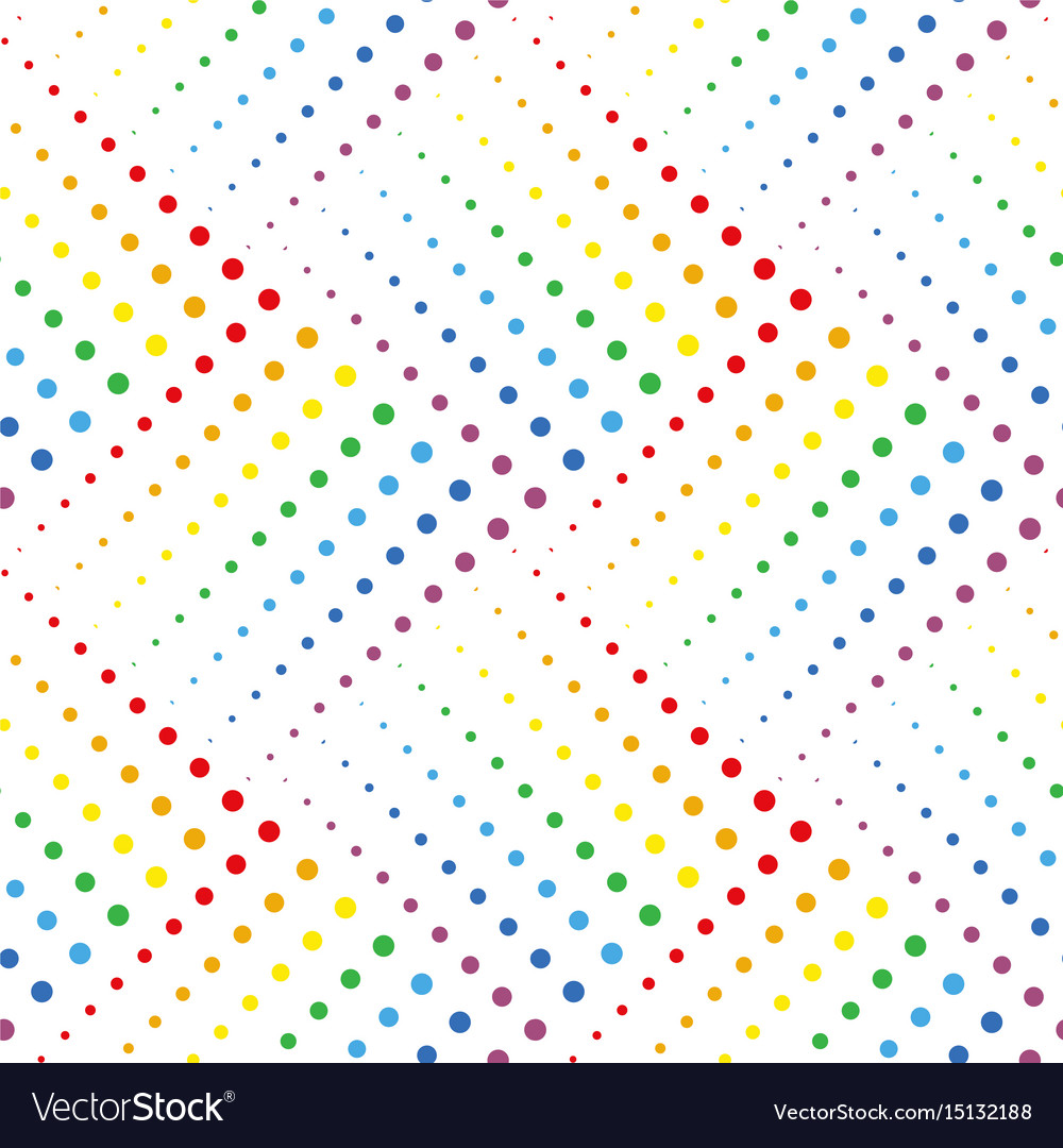 Dotted line geometric seamless pattern Royalty Free Vector