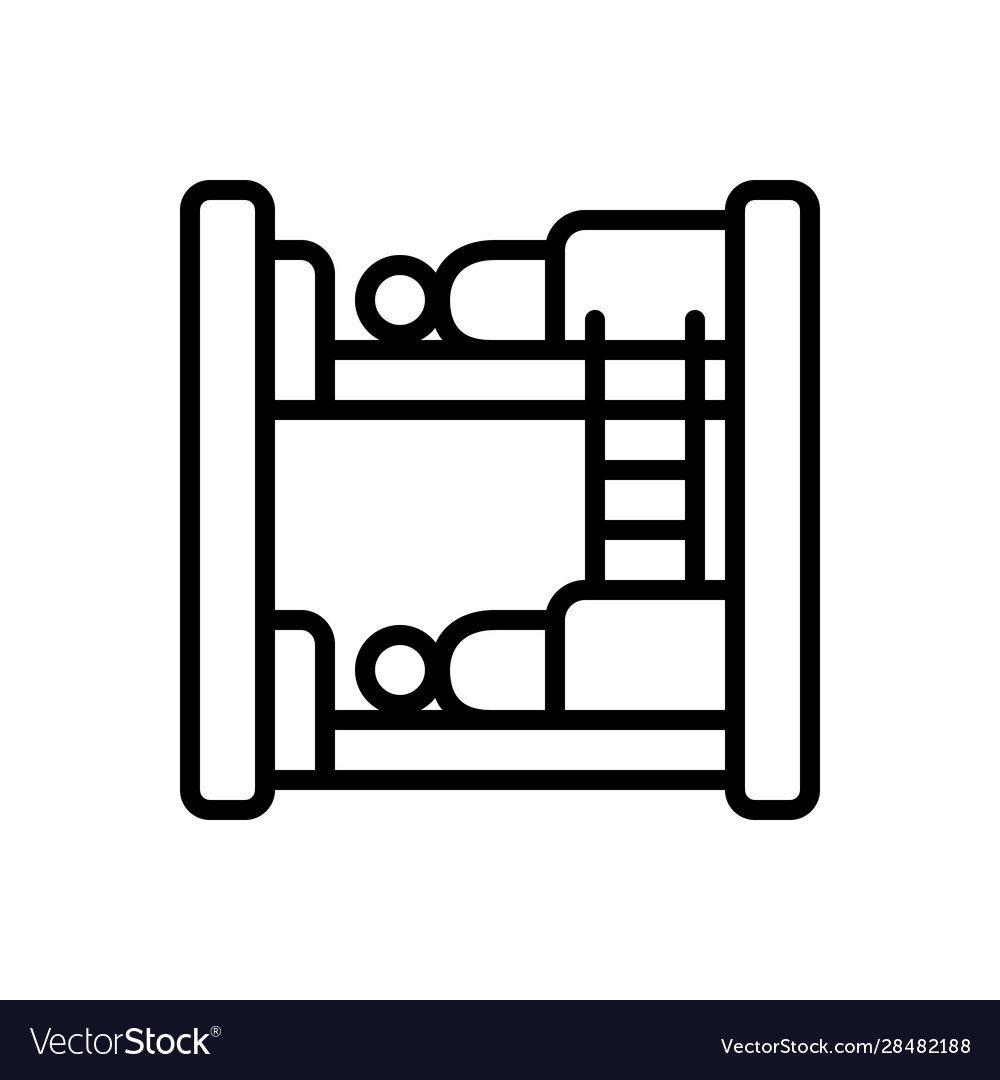 Hostel Royalty Free Vector Image - VectorStock