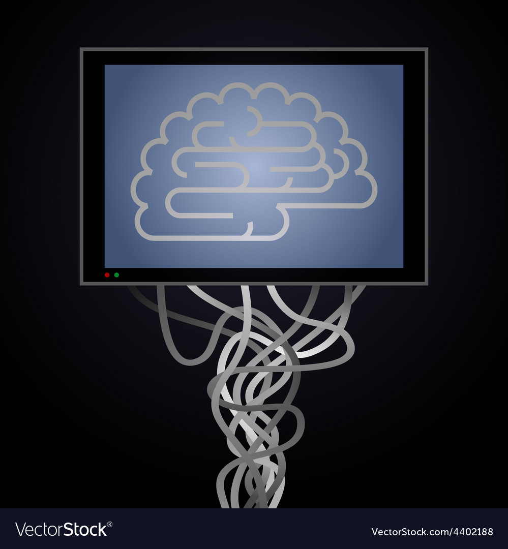 Media influence Royalty Free Vector Image - VectorStock