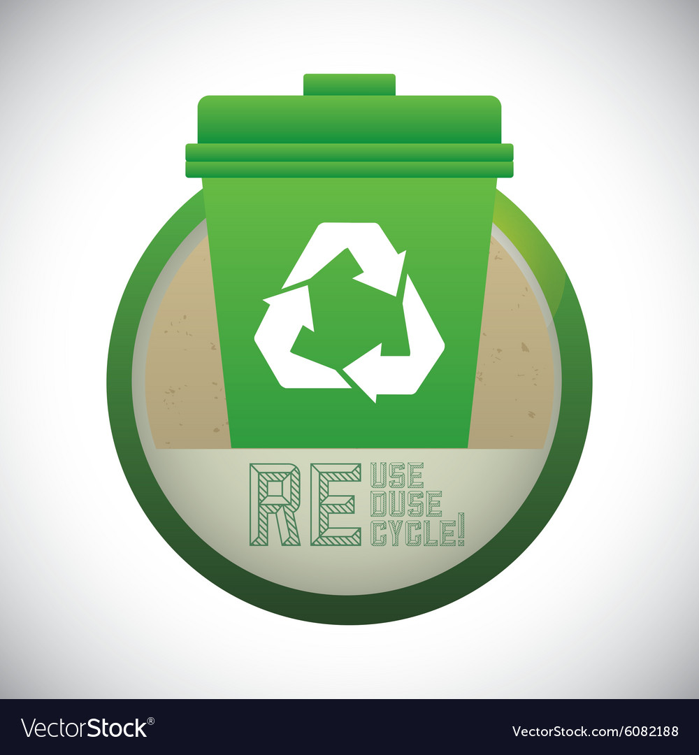 Recycle design Royalty Free Vector Image - VectorStock