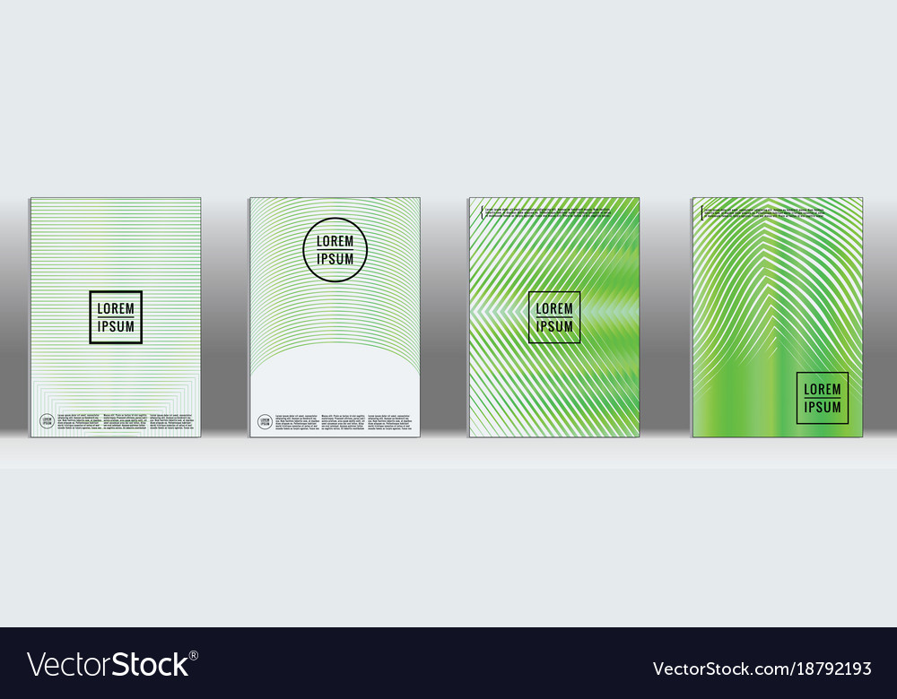 Geometric line pattern for poster design Vector Image