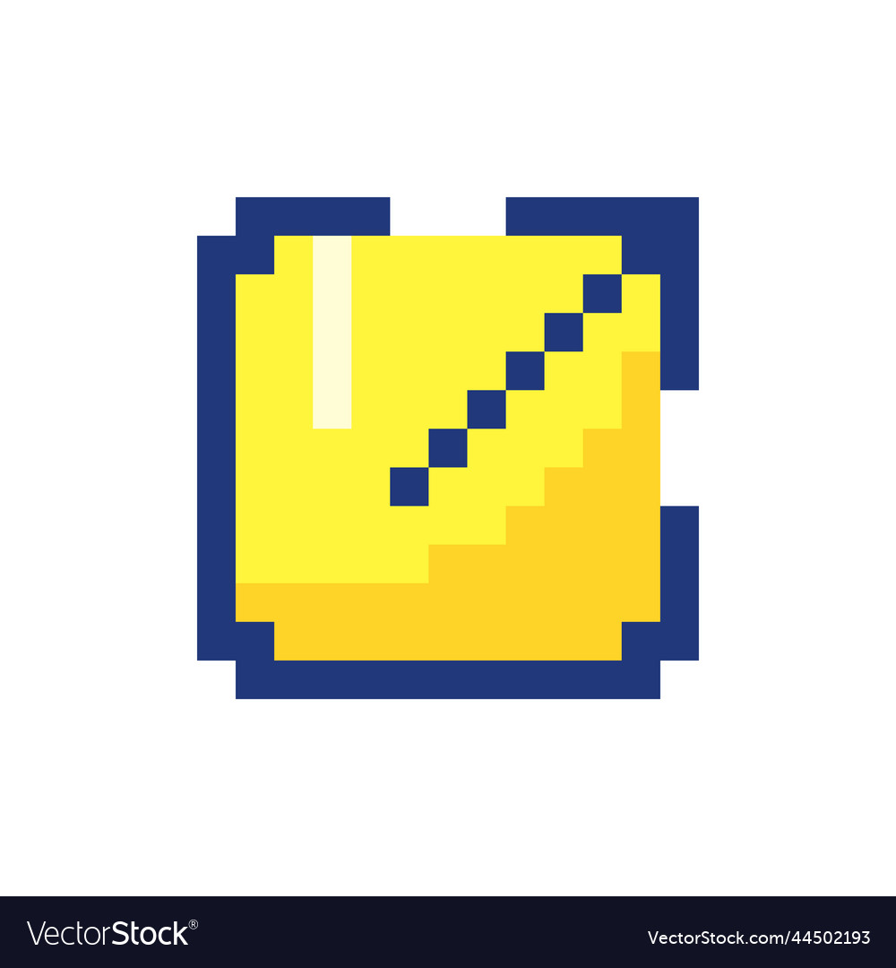 Resize pixelated rgb color ui icon Royalty Free Vector Image