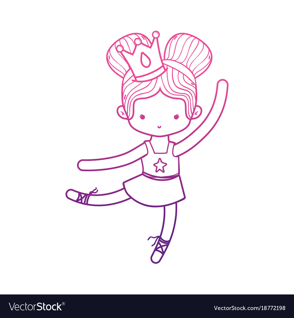 Ballet dancer design Royalty Free Vector Image