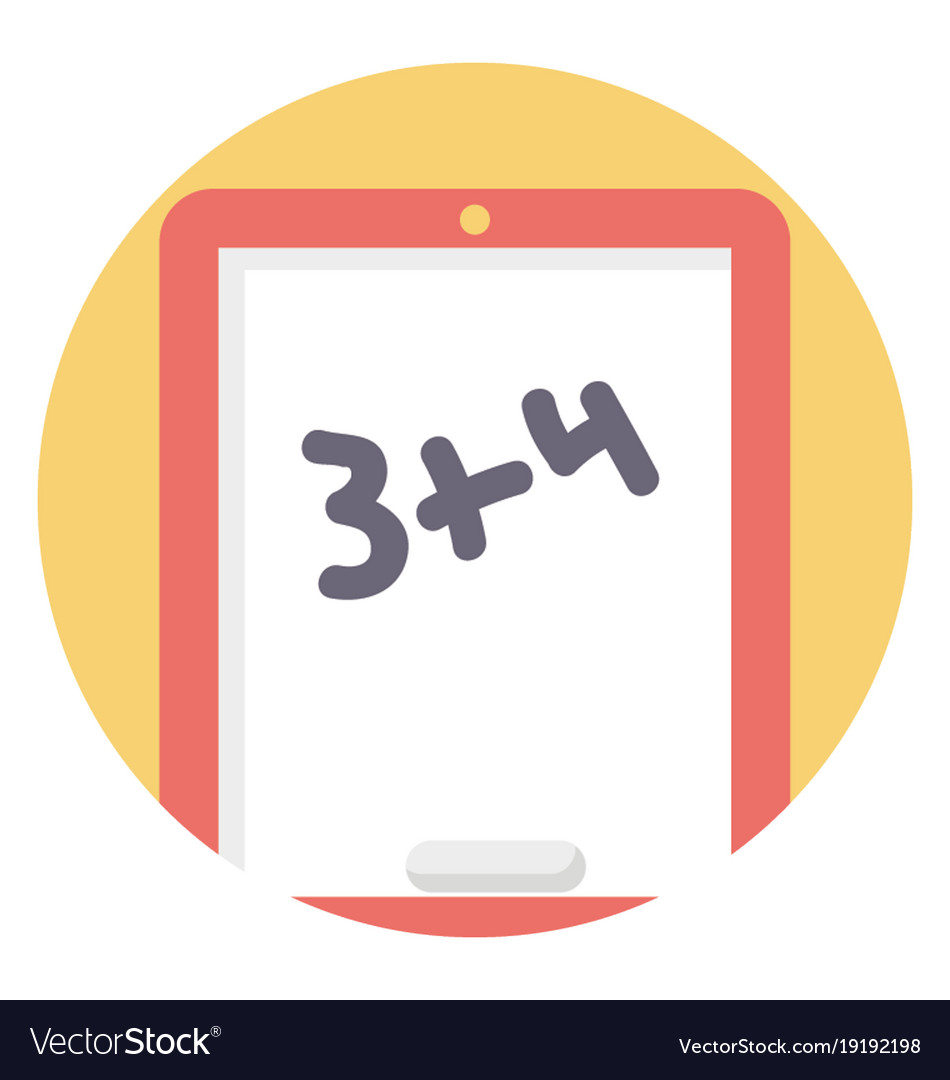 Basic maths Royalty Free Vector Image - VectorStock