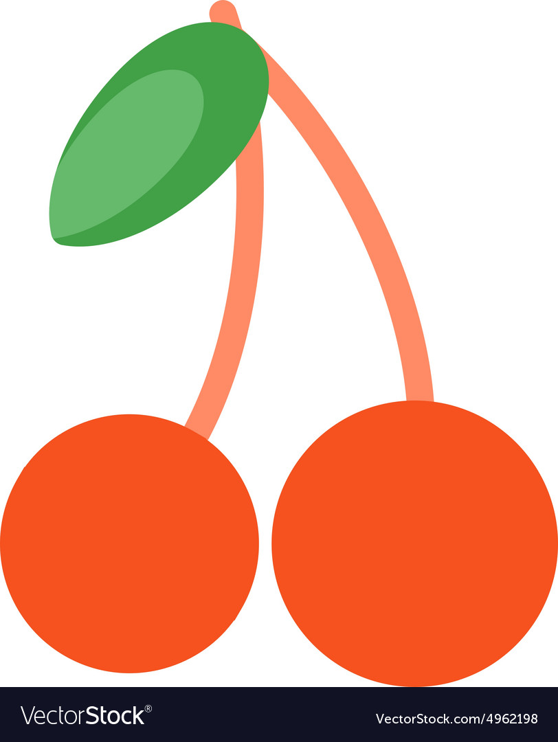 Cherries Royalty Free Vector Image - VectorStock