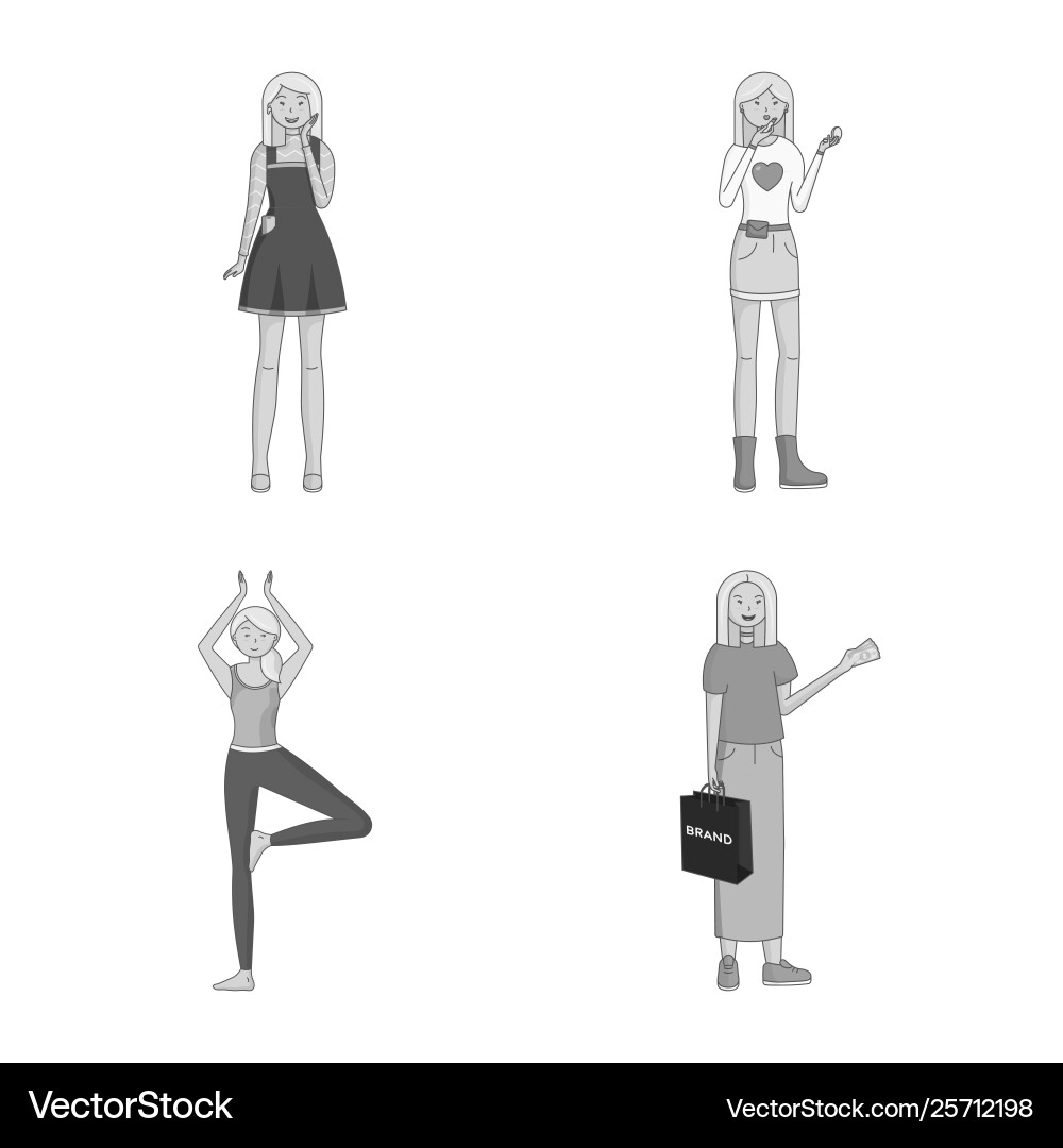 Design emotions and female symbol Royalty Free Vector Image