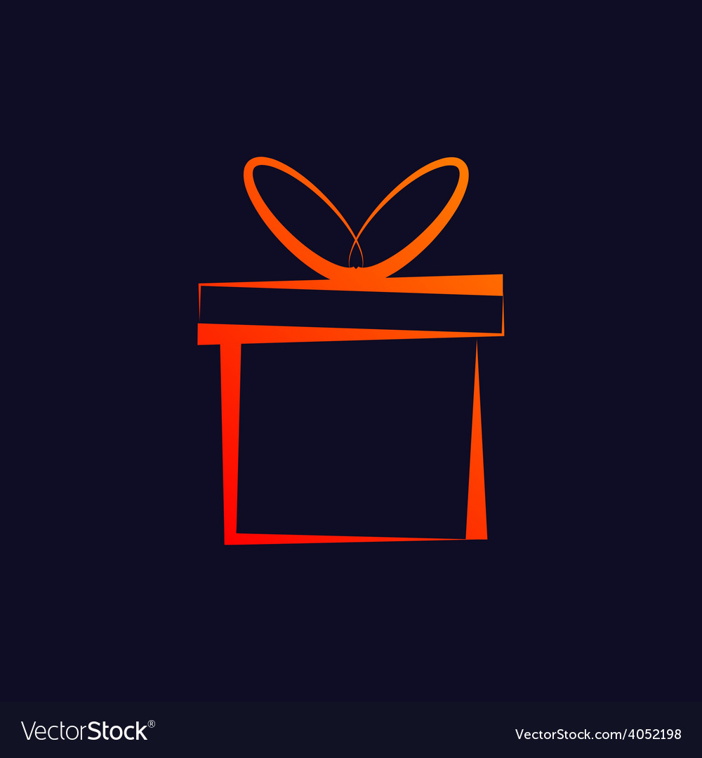 Gift box background Royalty Free Vector Image - VectorStock