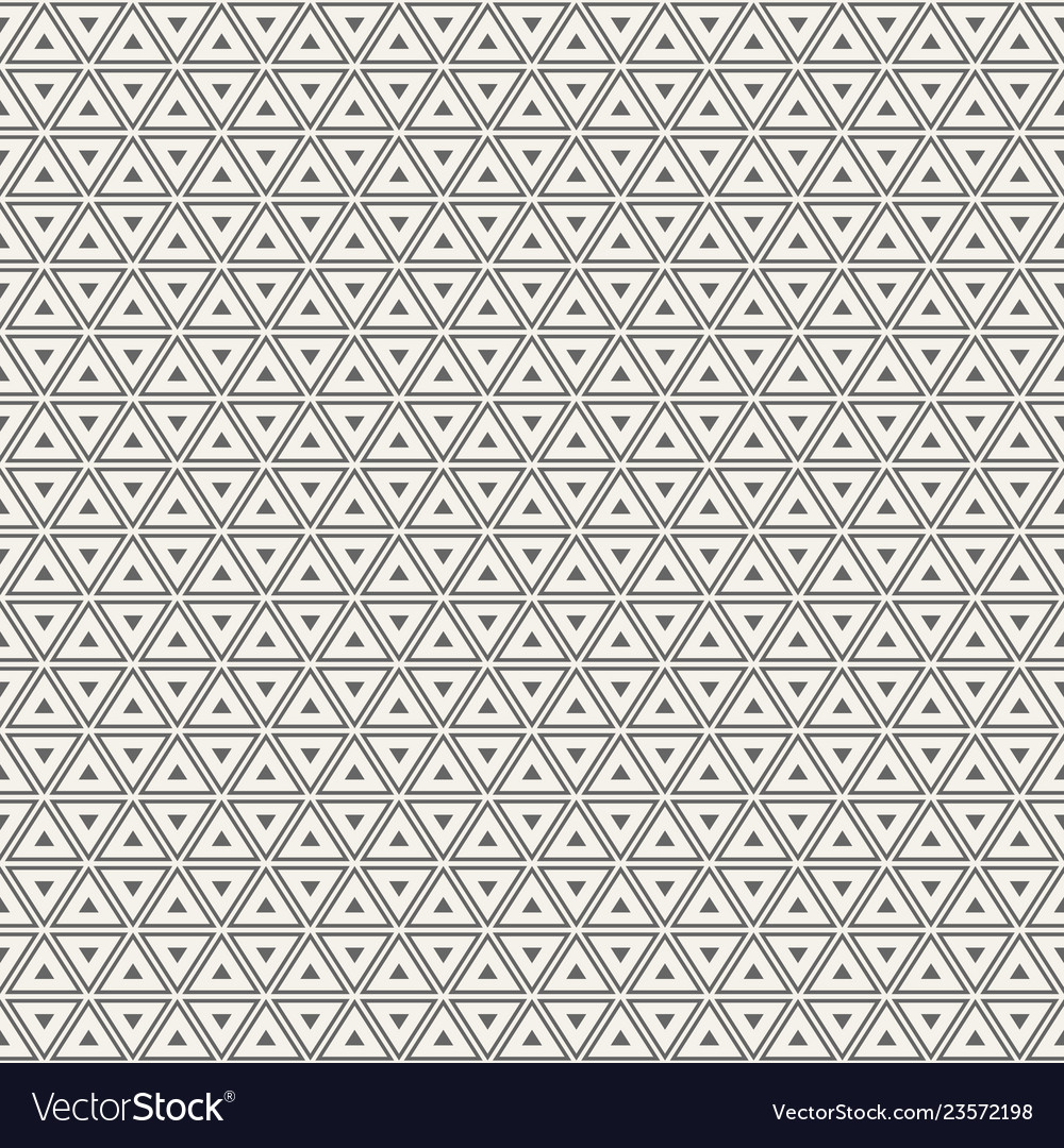 Seamless pattern with triangles Royalty Free Vector Image