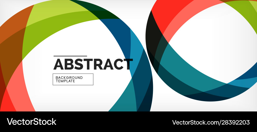 Colorful wave lines abstract background color Vector Image