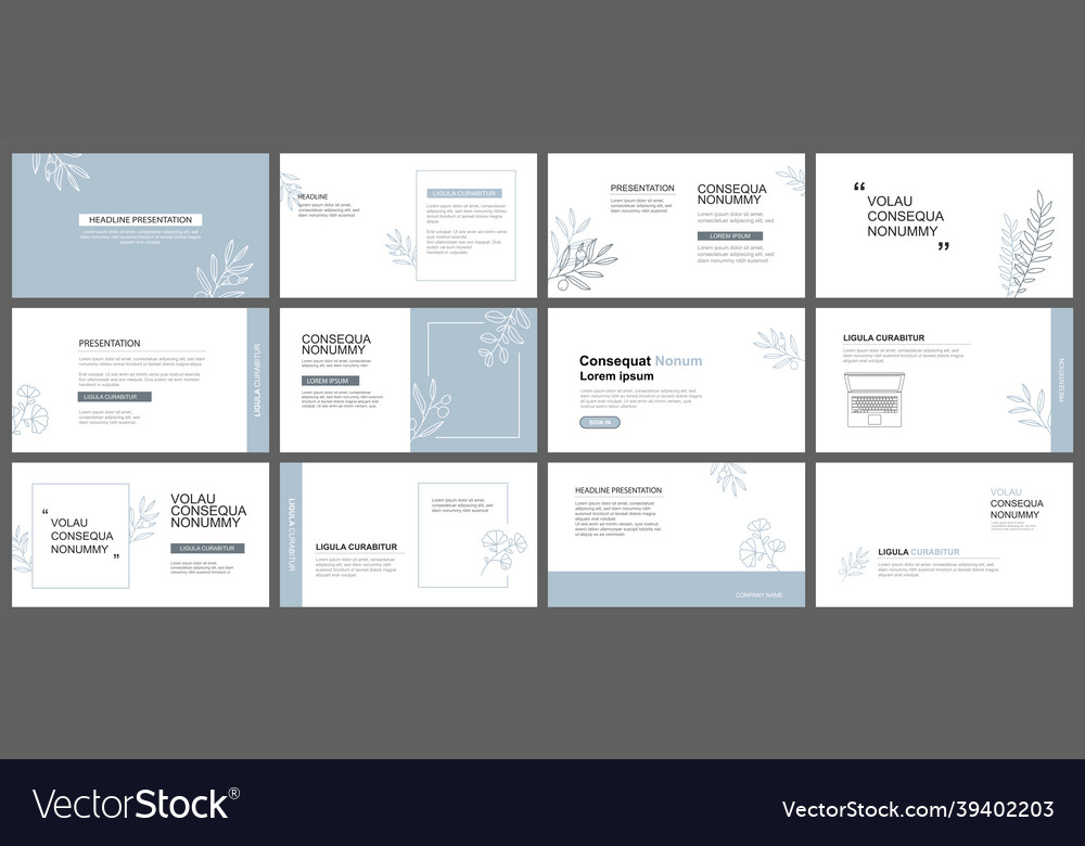 Presentation and slide layout background design Vector Image