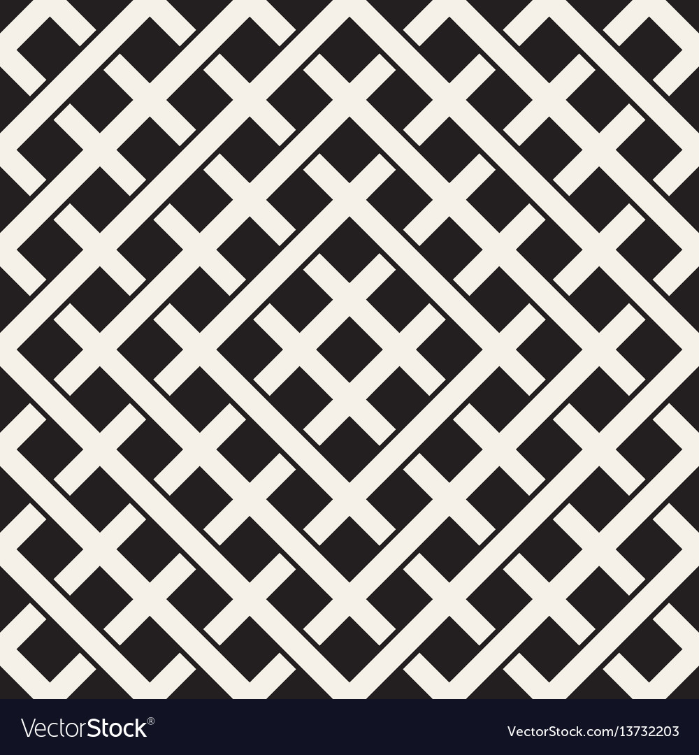 Weave seamless pattern braiding background Vector Image