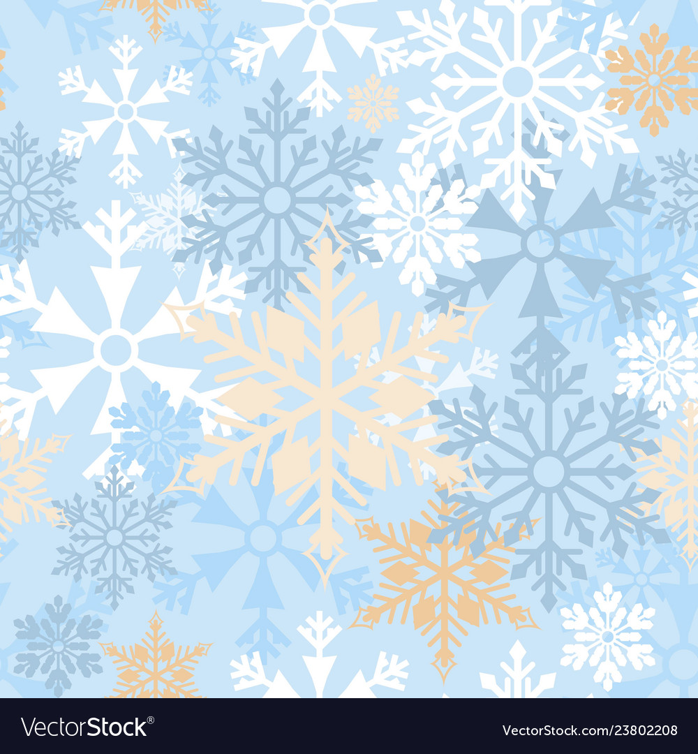 Christmas elements seamless pattern Royalty Free Vector