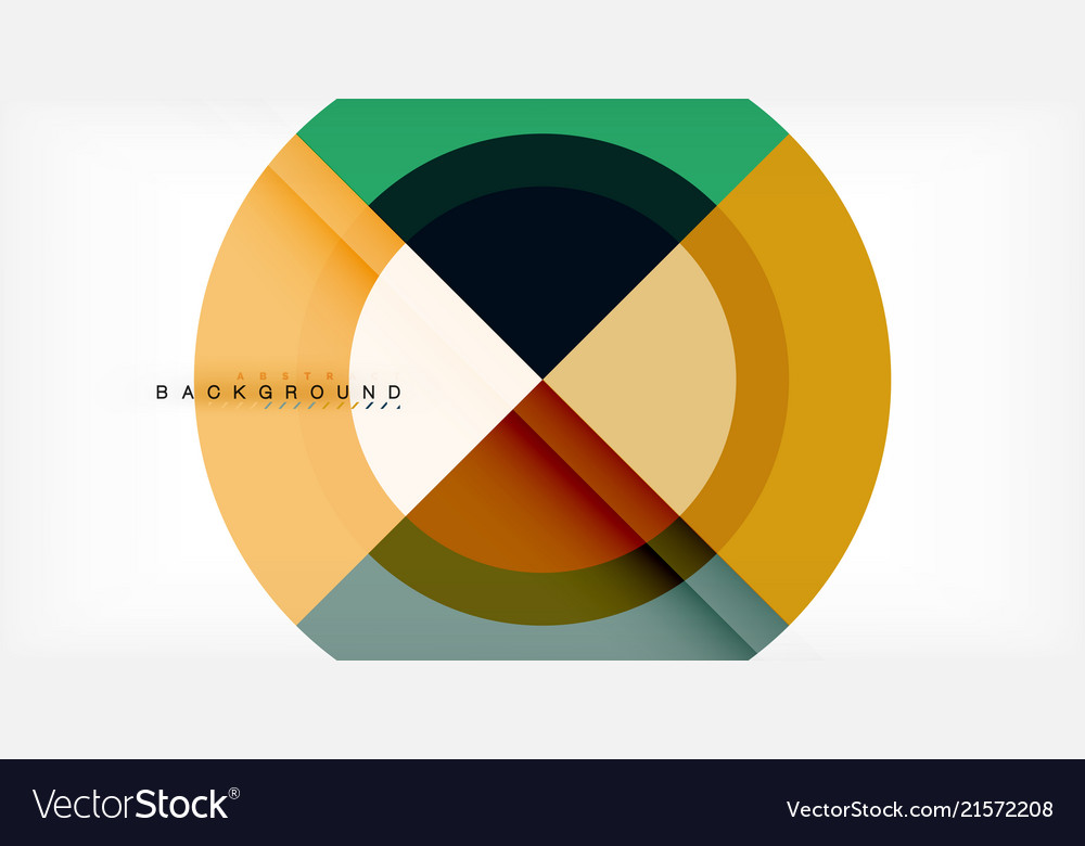Circle abstract background Royalty Free Vector Image