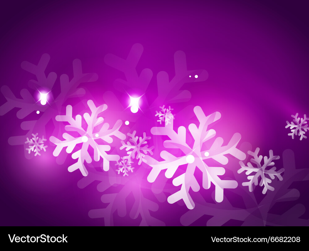 Holiday purple abstract background winter Vector Image